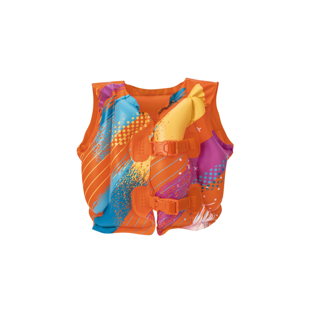 Bestway 32272 Kids Inflatable Swim Vest Family Swimming Pool Floats ...